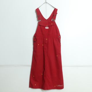 PINK HOUSE - ピンクハウス☆デニムのジャンパースカート 赤系 PINK HOUSE - ピンクハウス☆デニムのジャンパースカート 赤系