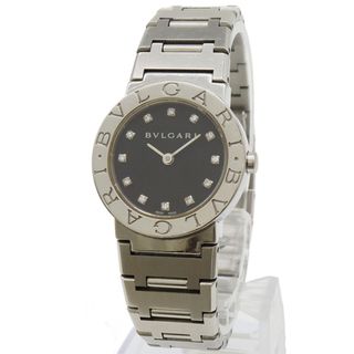 BVLGARI - BVLGARI ブルガリ ブルガリブルガリ 12Pダイヤ BVLGARI - BVLGARI ブルガリ ブルガリブルガリ 12Pダイヤ
