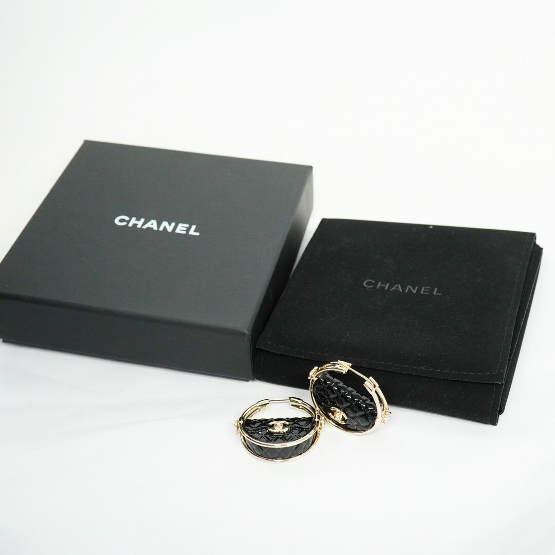 CHANEL - 【5jdb0052】シャネル ピアス ココマーク マトラッセ CHANEL - 【5jdb0052】シャネル ピアス ココマーク マトラッセ