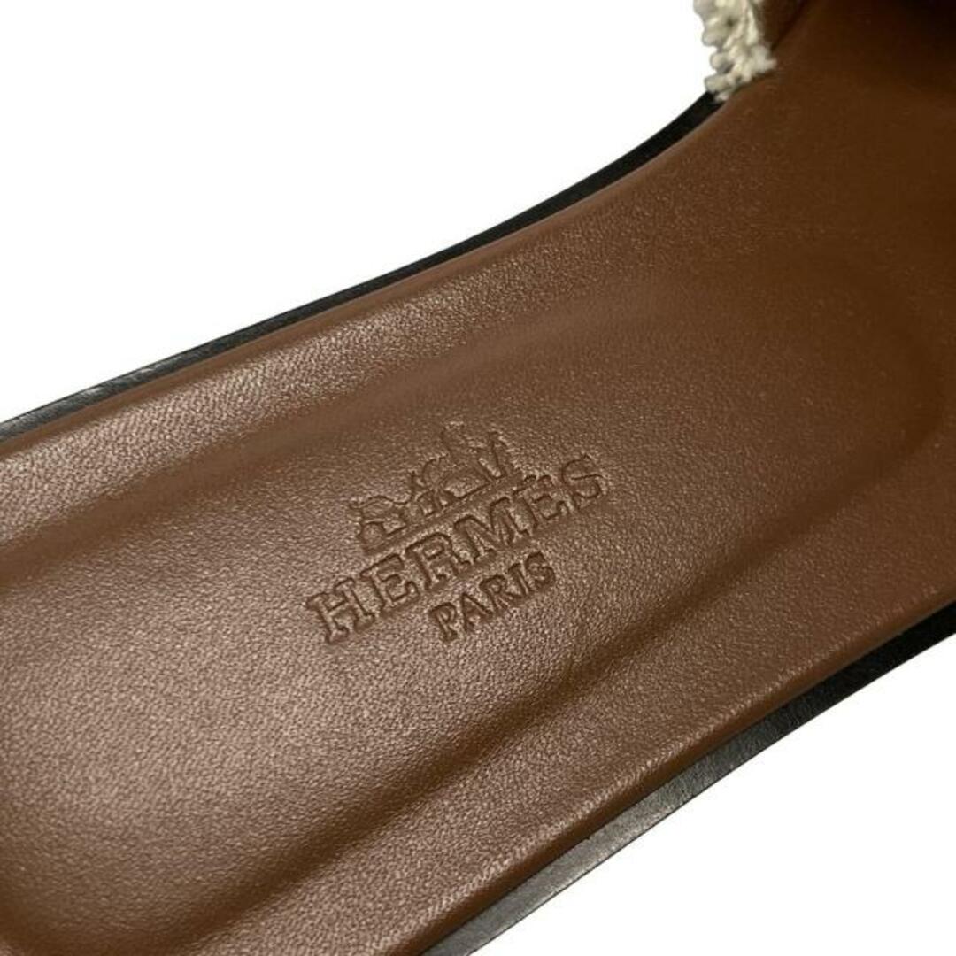 HERMES - HERMES(エルメス) サンダル 37 1/2 レディース オラン HERMES - HERMES(エルメス) サンダル 37 1/2 レディース オラン