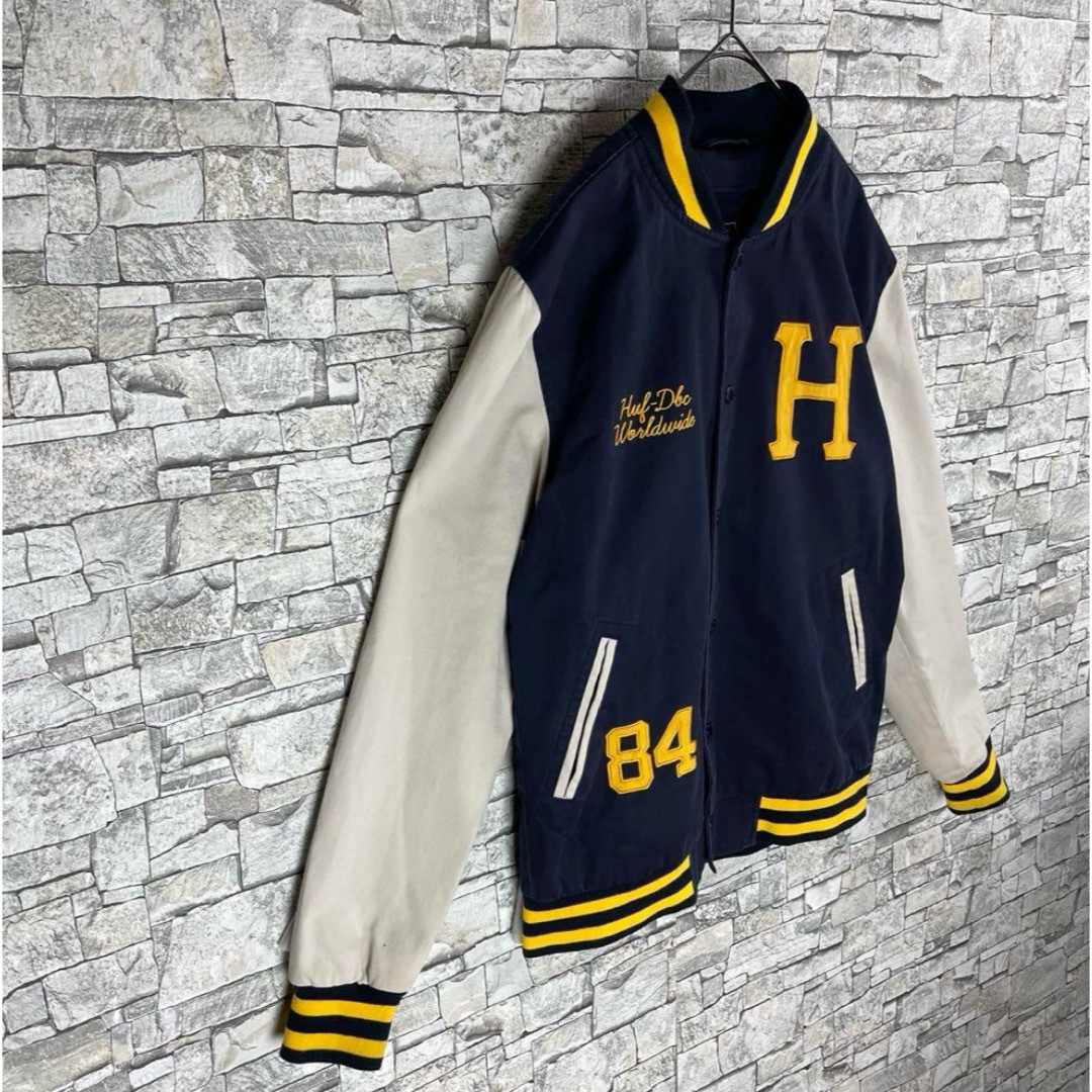 HUF - 【HUFスタジャン圧倒的存在感刺繍ロゴ!!】ハフ HUF - 【HUFスタジャン圧倒的存在感刺繍ロゴ!!】ハフ