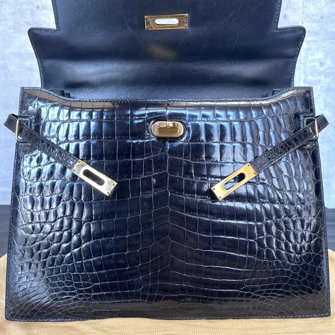MORABITO - MORABITO 定価160万 スカラ28 ポロサス クロコダイル MORABITO - MORABITO 定価160万 スカラ28 ポロサス クロコダイル