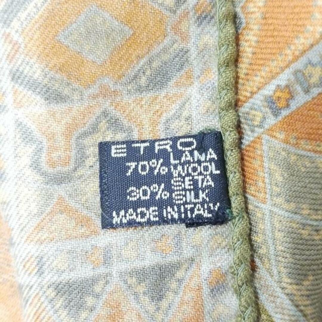 ETRO - ETRO(エトロ) ストール(ショール)美品 - ベージュ ETRO - ETRO(エトロ) ストール(ショール)美品 - ベージュ