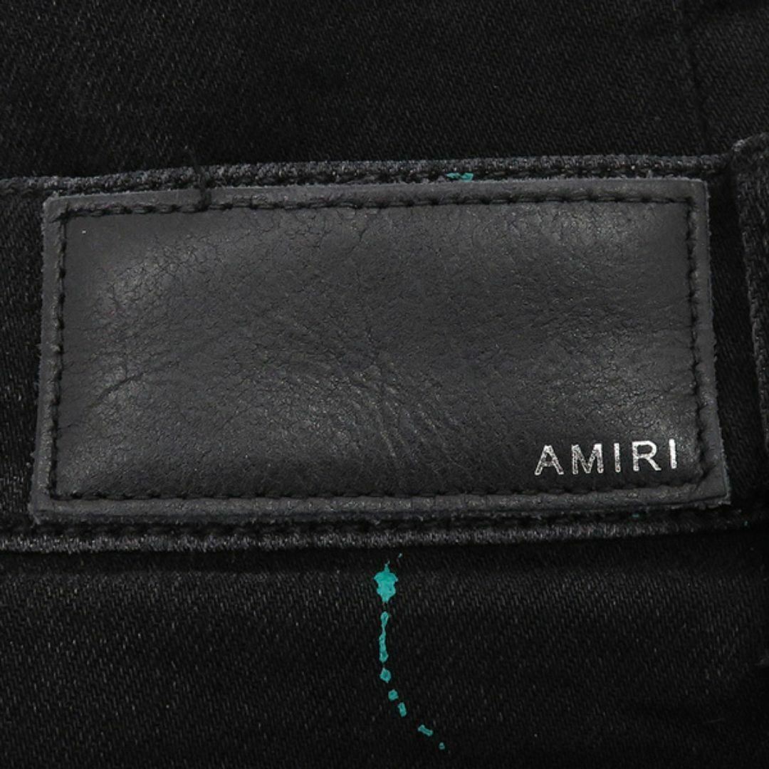 AMIRI - AMIRI アミリ クラッシュ ペイント加工 ペンキ デニム AMIRI - AMIRI アミリ クラッシュ ペイント加工 ペンキ デニム