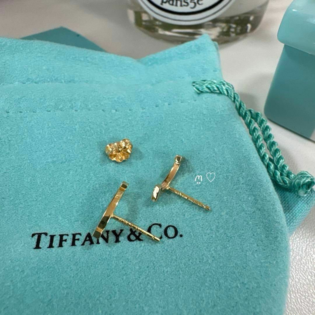 Tiffany & Co. - ティファニー Tスマイルピアス Ꮶ18イエロー Tiffany & Co. - ティファニー Tスマイルピアス Ꮶ18イエロー