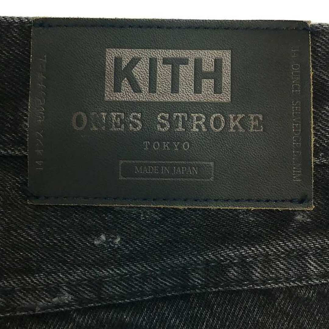 KITH - KITH / キス | ONES STROKE / ダメージ加工 レザーパッチ KITH - KITH / キス | ONES STROKE / ダメージ加工 レザーパッチ