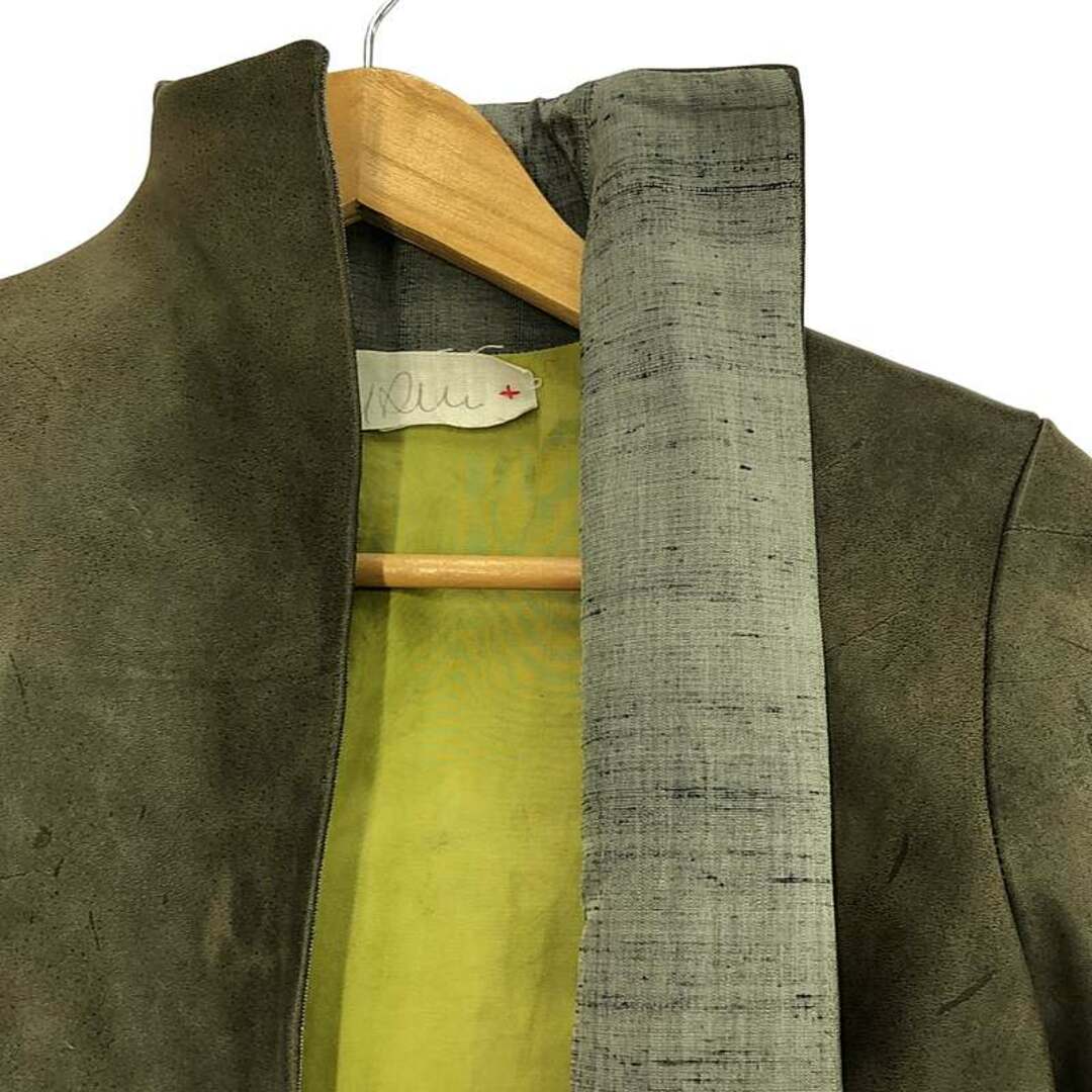 美品】 m.a+ / エムエークロス | HORSE LEATHER / SILK CREPE 美品】 m.a+ / エムエークロス | HORSE LEATHER / SILK CREPE