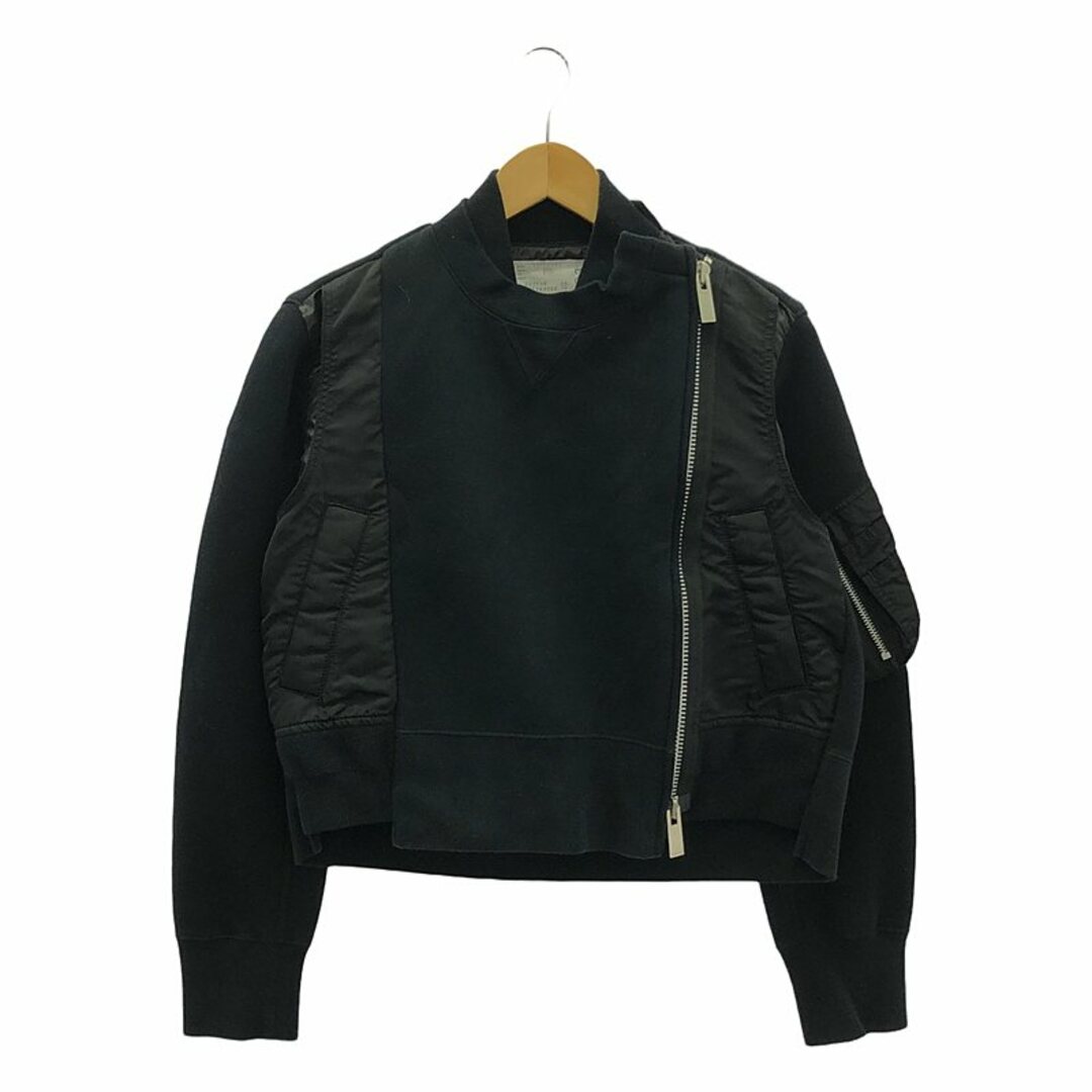 sacai - sacai / サカイ | MA-1 ドッキング スウェット ブルゾン sacai - sacai / サカイ | MA-1 ドッキング スウェット ブルゾン