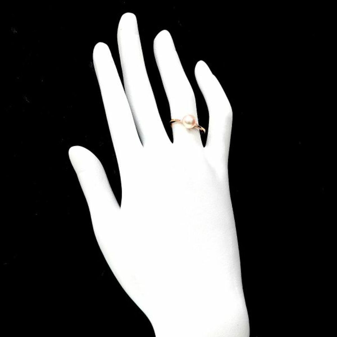 TASAKI - タサキ TASAKI 13.5号 リング アコヤ真珠 7.1mm ダイヤ TASAKI - タサキ TASAKI 13.5号 リング アコヤ真珠 7.1mm ダイヤ