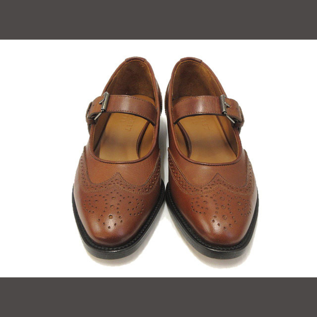 MARGARET HOWELL - マーガレットハウエル BROGUED PUMP レザー MARGARET HOWELL - マーガレットハウエル BROGUED PUMP レザー