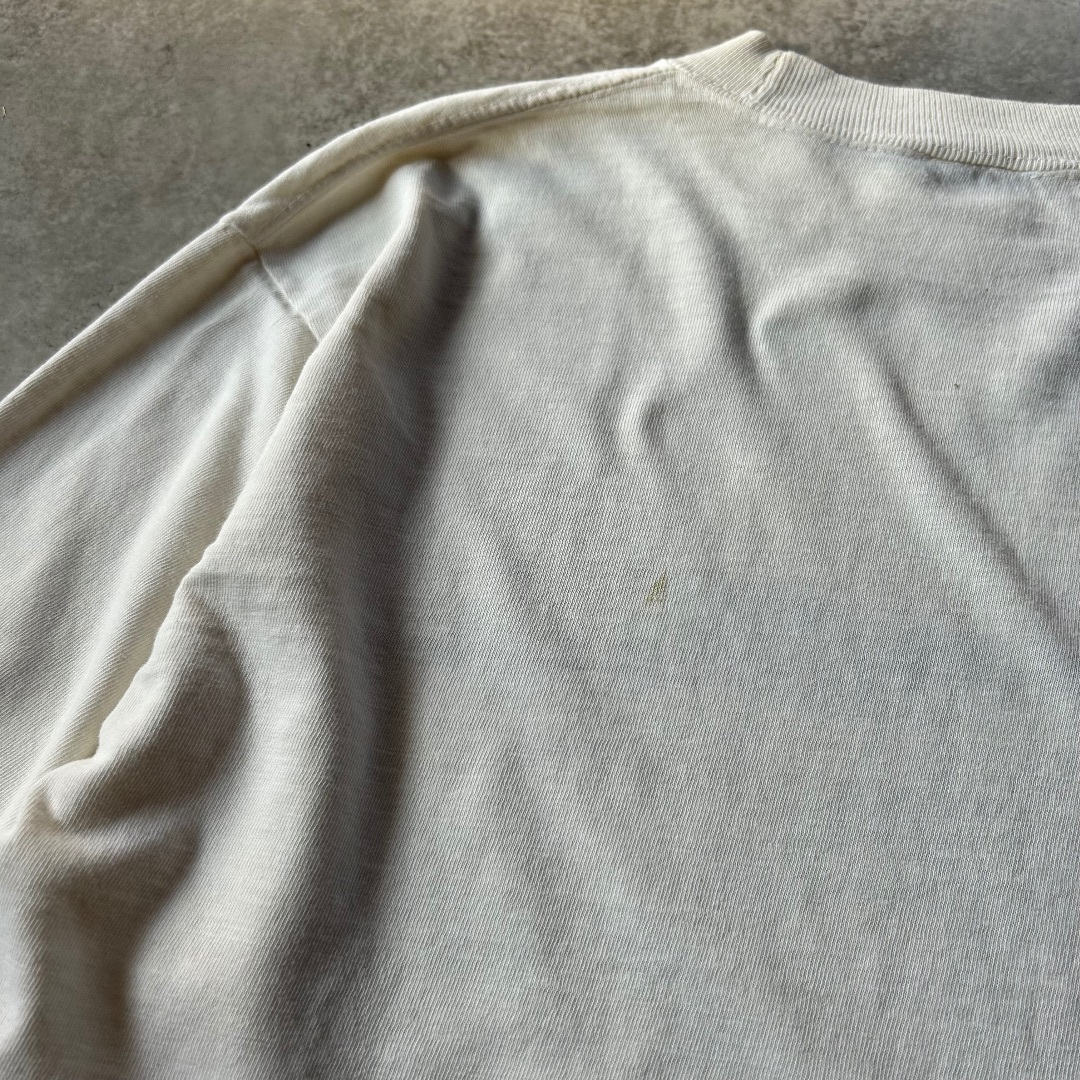NIKE - 70s NIKE ロンtシャツ USA製 ホワイト L オレンジタグの NIKE - 70s NIKE ロンtシャツ USA製 ホワイト L オレンジタグの