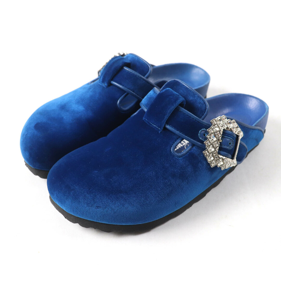 良品☆Manolo Blahnik BIRKENSTOCK マノロブラニク ビリケン 良品☆Manolo Blahnik BIRKENSTOCK マノロブラニク ビリケン