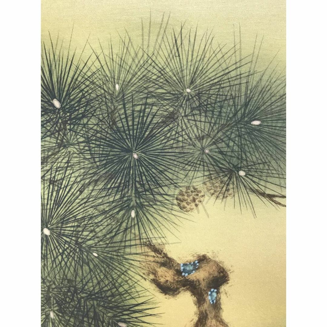 真作/國井幸雪/旭日松鶴図/鶴図/花鳥図/正月掛軸/掛軸☆宝船☆AF 真作/國井幸雪/旭日松鶴図/鶴図/花鳥図/正月掛軸/掛軸☆宝船☆AF