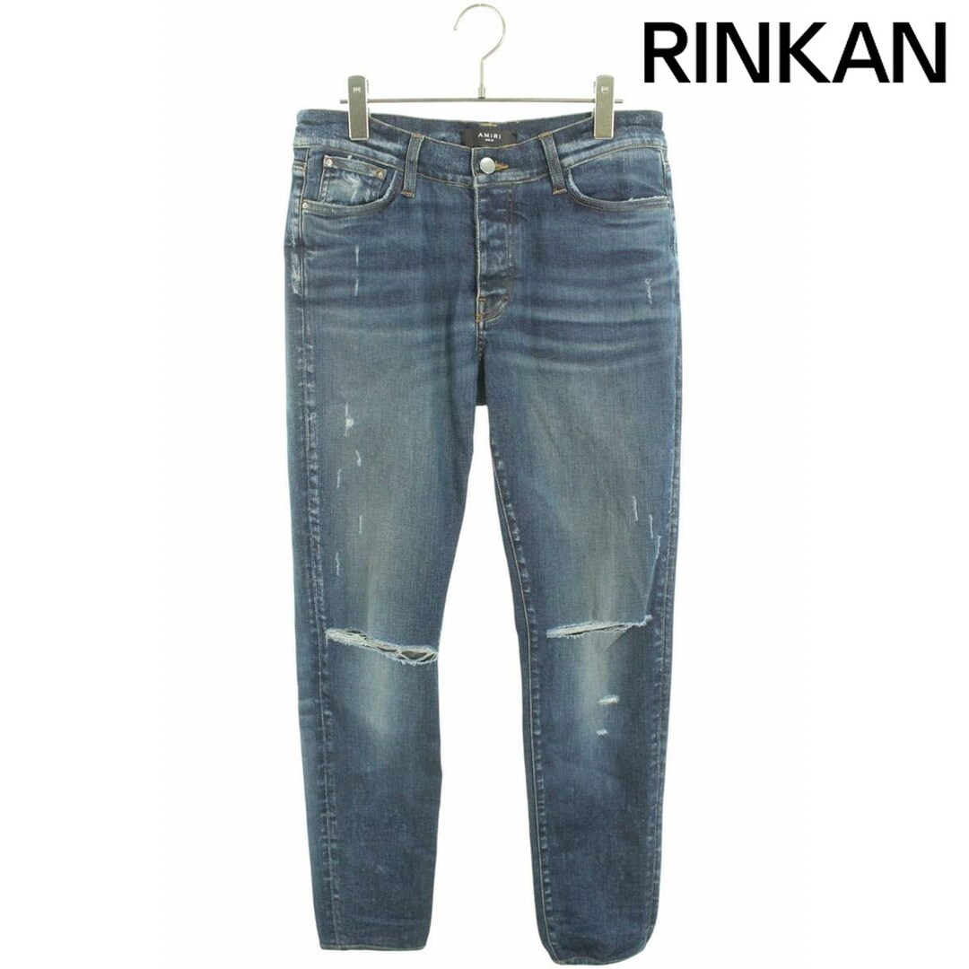 AMIRI - アミリ クラッシュ加工デニムパンツ メンズ 33インチの AMIRI - アミリ クラッシュ加工デニムパンツ メンズ 33インチの