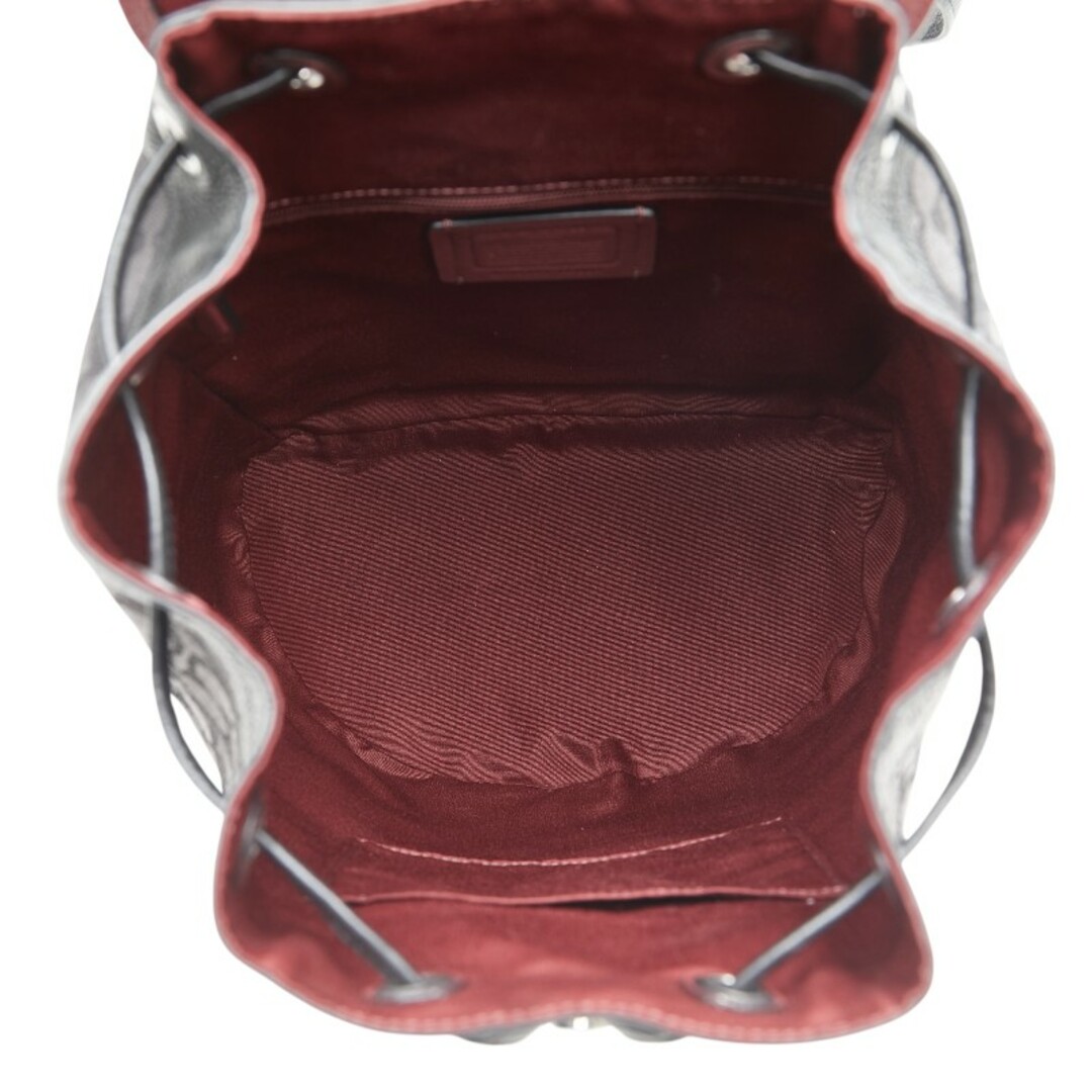 COACH - 美品 コーチ シグネチャ ドローストリング リュック COACH - 美品 コーチ シグネチャ ドローストリング リュック