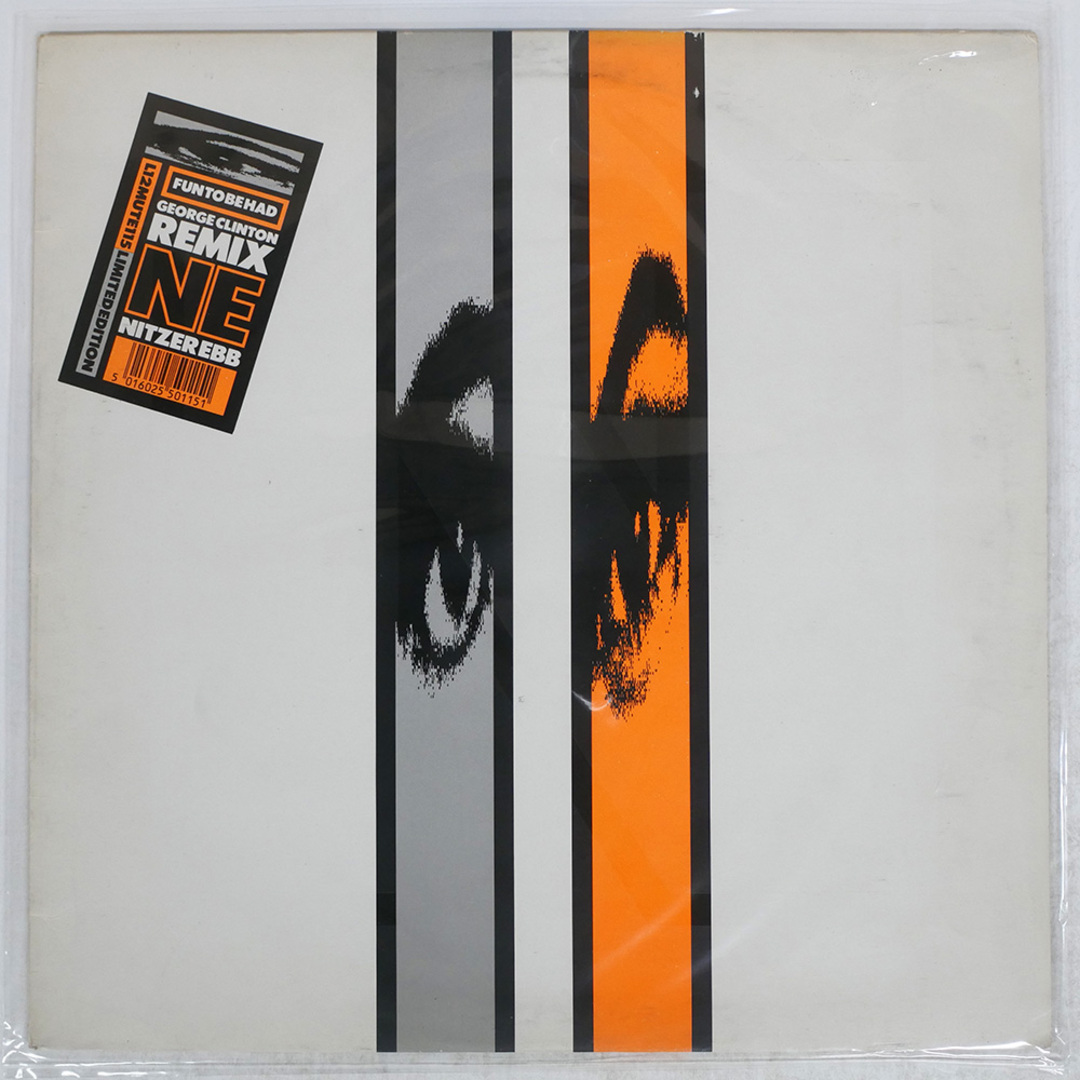 英 NITZER EBB/FUN TO BE HAD (GEORGE CLINTON REMIX)/MUTE 英 NITZER EBB/FUN TO BE HAD (GEORGE CLINTON REMIX)/MUTE