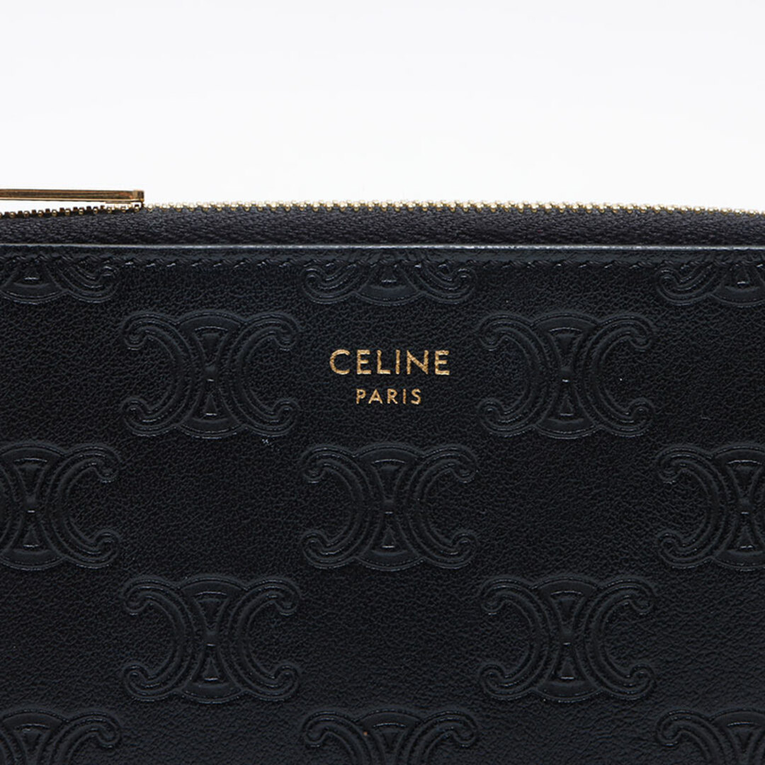 CELINE - セリーヌ CELINE レザー マカダム カードケース CELINE - セリーヌ CELINE レザー マカダム カードケース