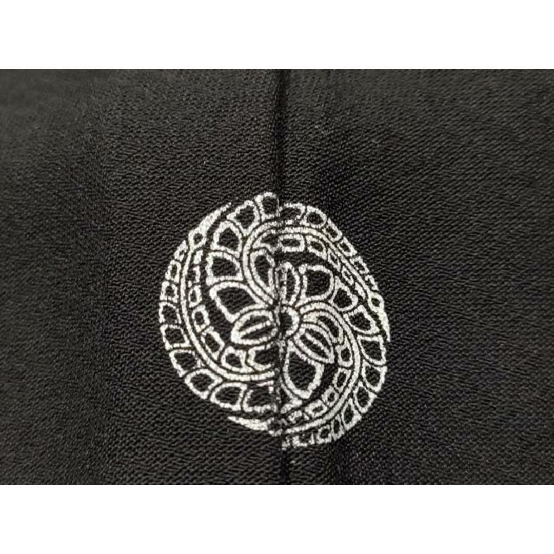平和屋着物□訪問着 絞り 枝梅文 黒地 正絹 逸品 AAAS0626cgの 平和屋着物□訪問着 絞り 枝梅文 黒地 正絹 逸品 AAAS0626cgの