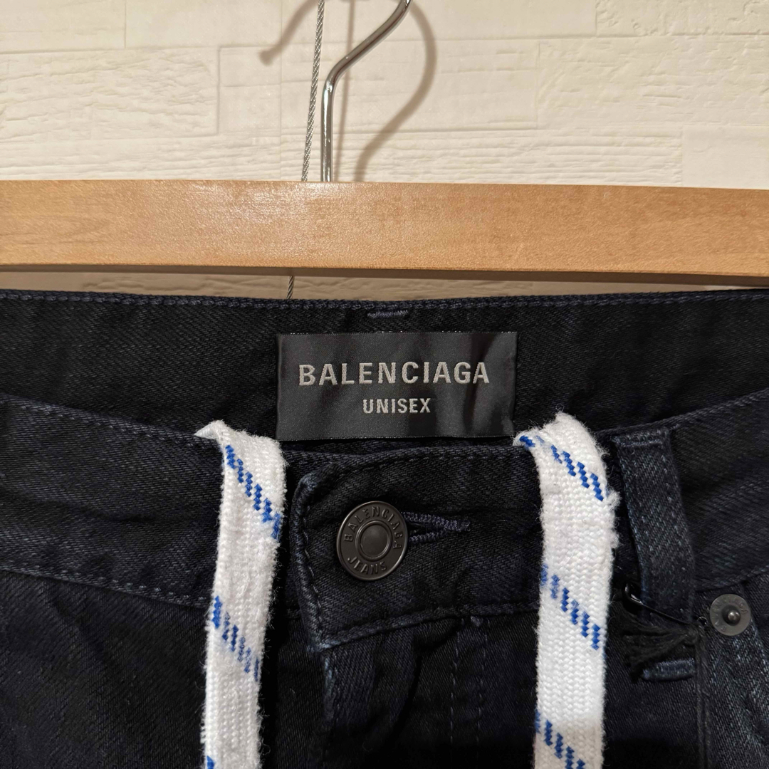 BALENCIAGA - 新品 バレンシアガ BALENCIAGA ダブルニー デニム BALENCIAGA - 新品 バレンシアガ BALENCIAGA ダブルニー デニム
