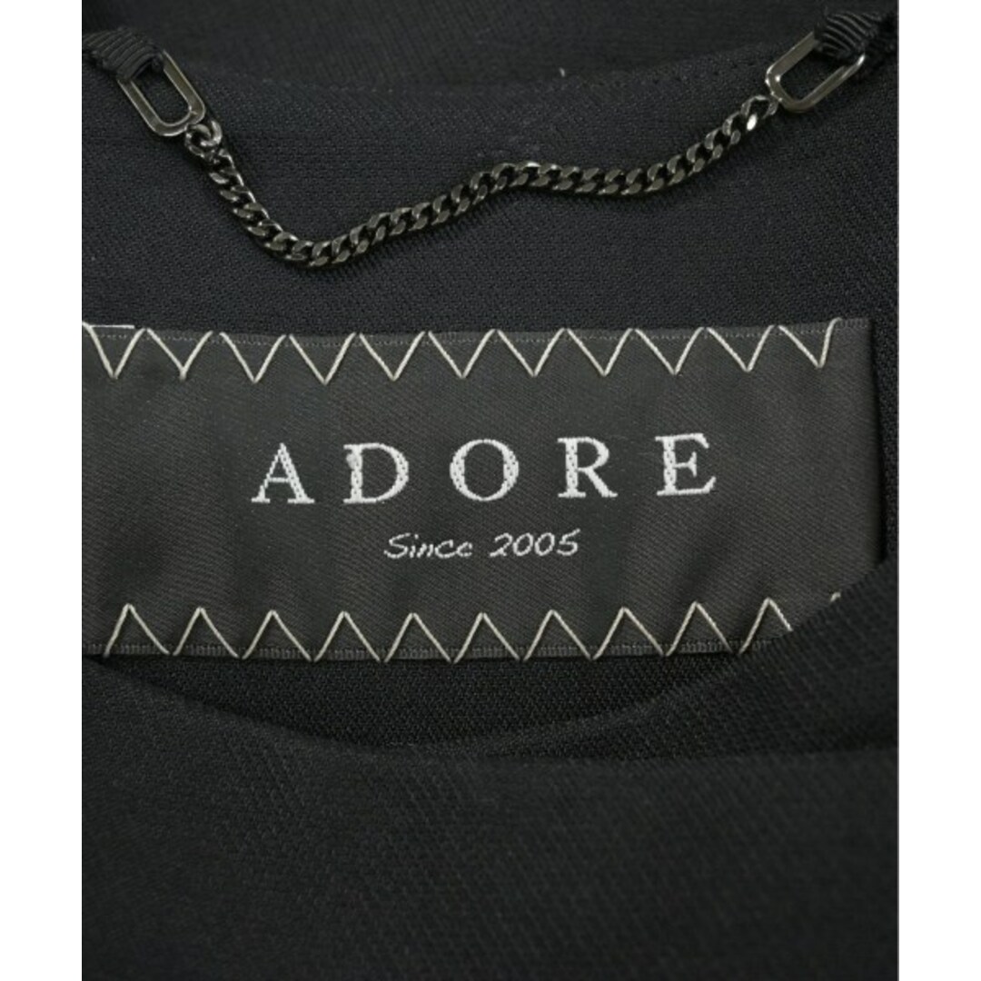 ADORE - ADORE アドーア コート(その他) 36(S位) 黒 【古着 ADORE - ADORE アドーア コート(その他) 36(S位) 黒 【古着