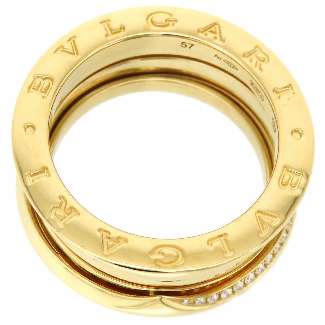 BVLGARI - ブルガリ ビーゼロワン リング S ダイヤモンド #57 BVLGARI - ブルガリ ビーゼロワン リング S ダイヤモンド #57