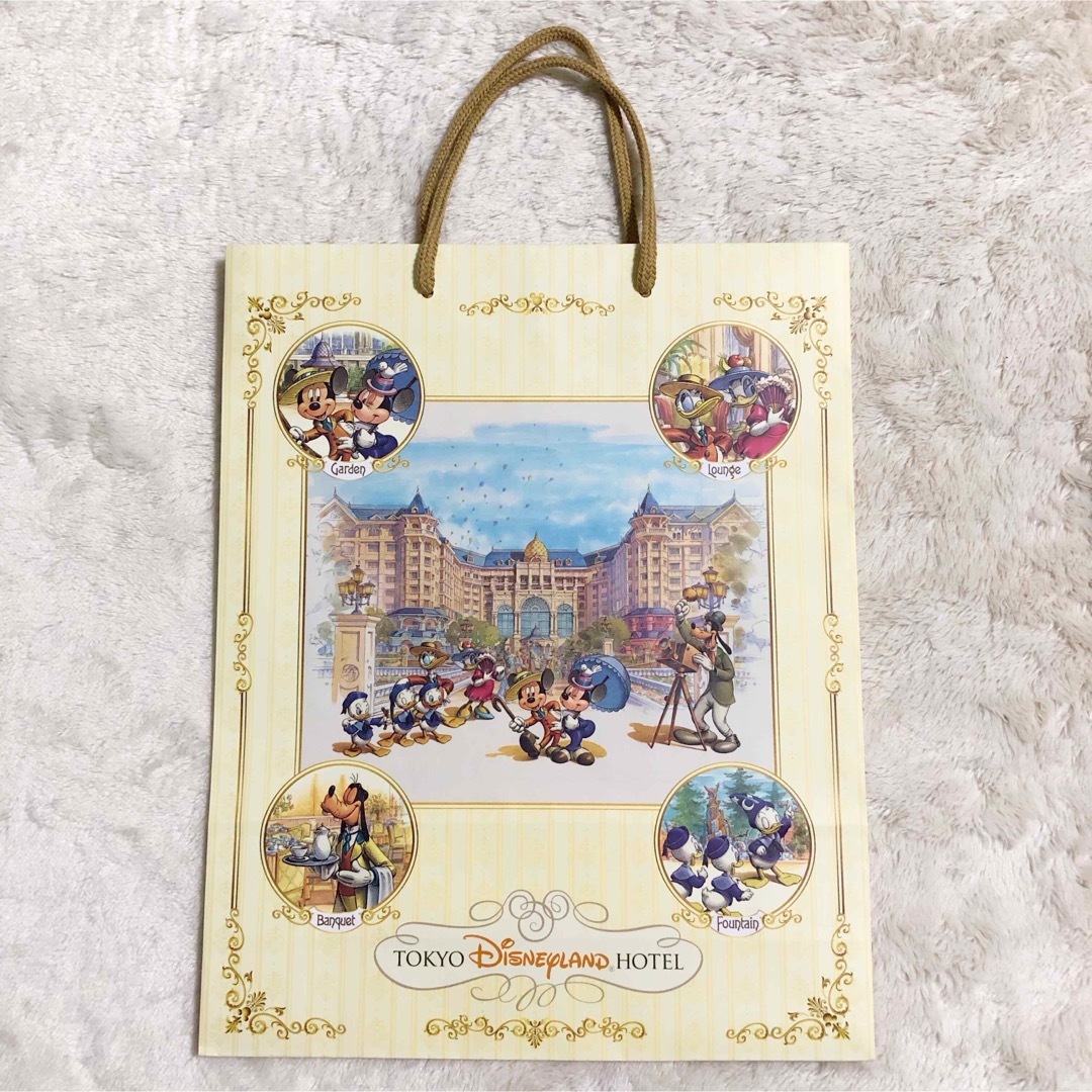 Disney - 【未使用】ディズニーランドホテル エコバッグ ホテル Disney - 【未使用】ディズニーランドホテル エコバッグ ホテル