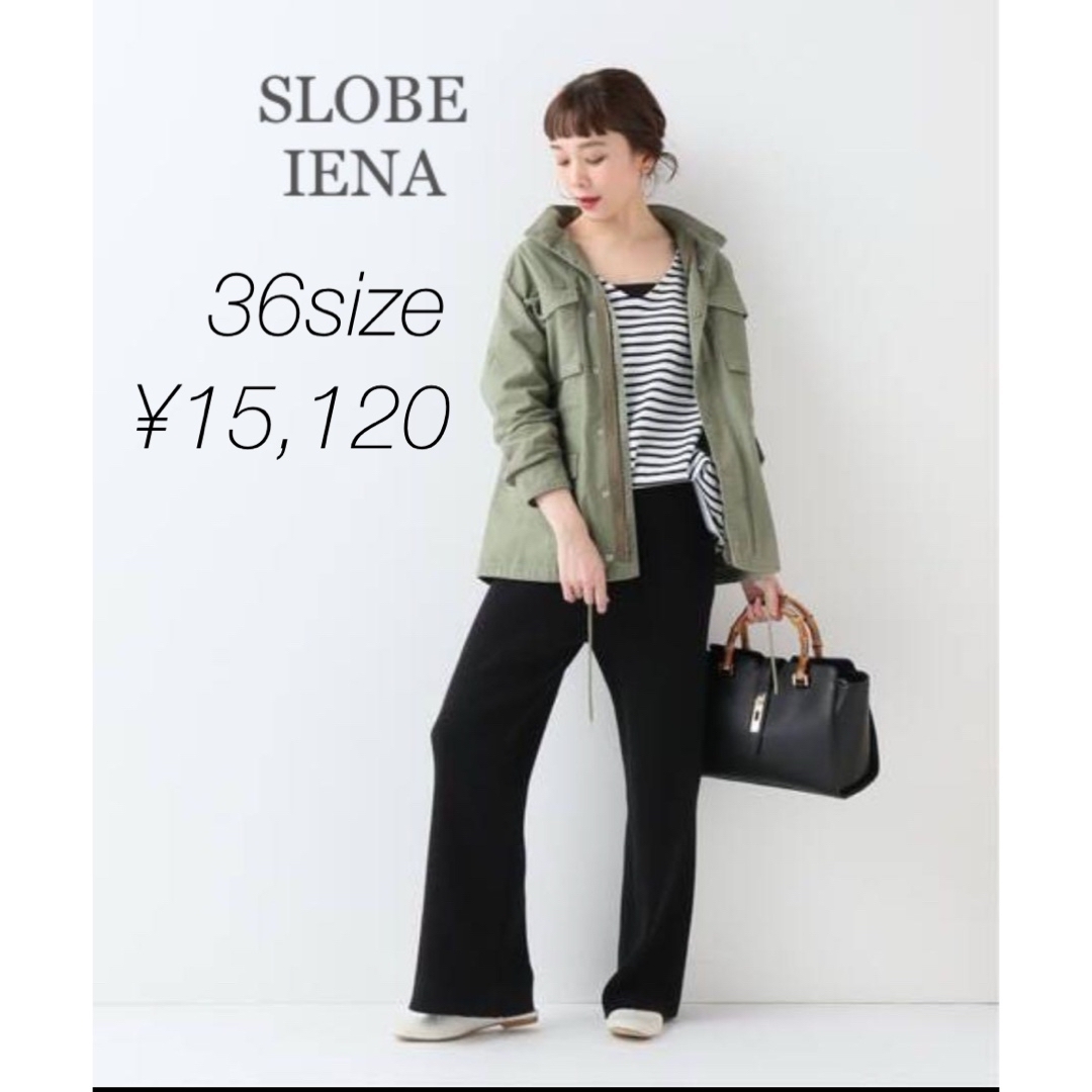 SLOBE IENA - SLOBE IENA ミリタリージャケット 36 ブルゾンの SLOBE IENA - SLOBE IENA ミリタリージャケット 36 ブルゾンの