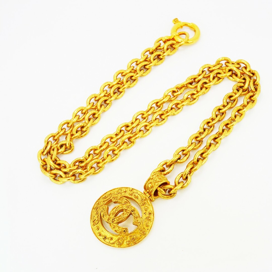 CHANEL - 【5jdb0075】シャネル ネックレス ヴィンテージ ココ CHANEL - 【5jdb0075】シャネル ネックレス ヴィンテージ ココ