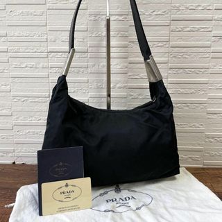 PRADA - ☆PRADA☆プラダ/ナイロンバッグ/ハンドバッグ/ブラック PRADA - ☆PRADA☆プラダ/ナイロンバッグ/ハンドバッグ/ブラック