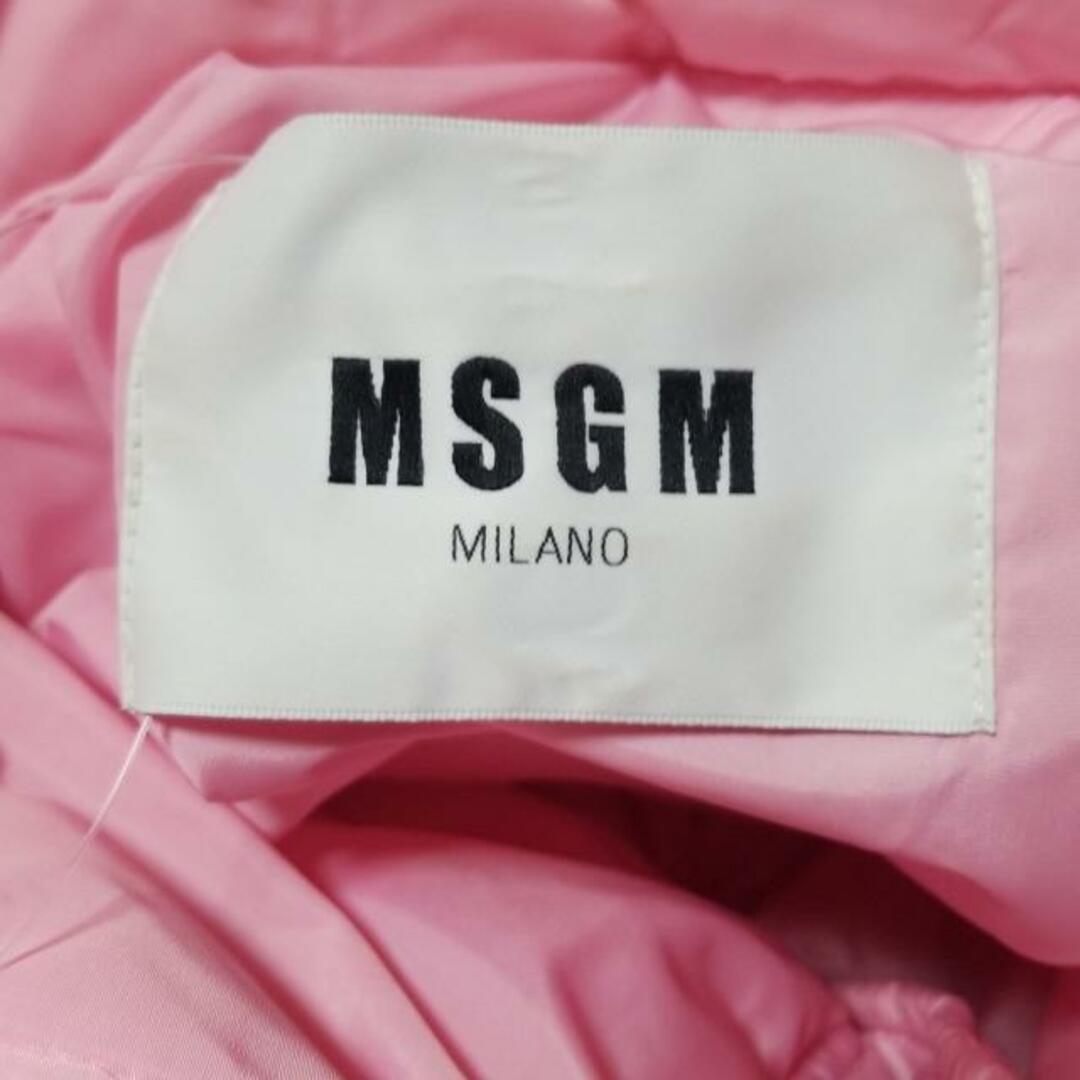 MSGM - MSGM(エムエスジィエム) ダウンジャケット サイズ40 M MSGM - MSGM(エムエスジィエム) ダウンジャケット サイズ40 M
