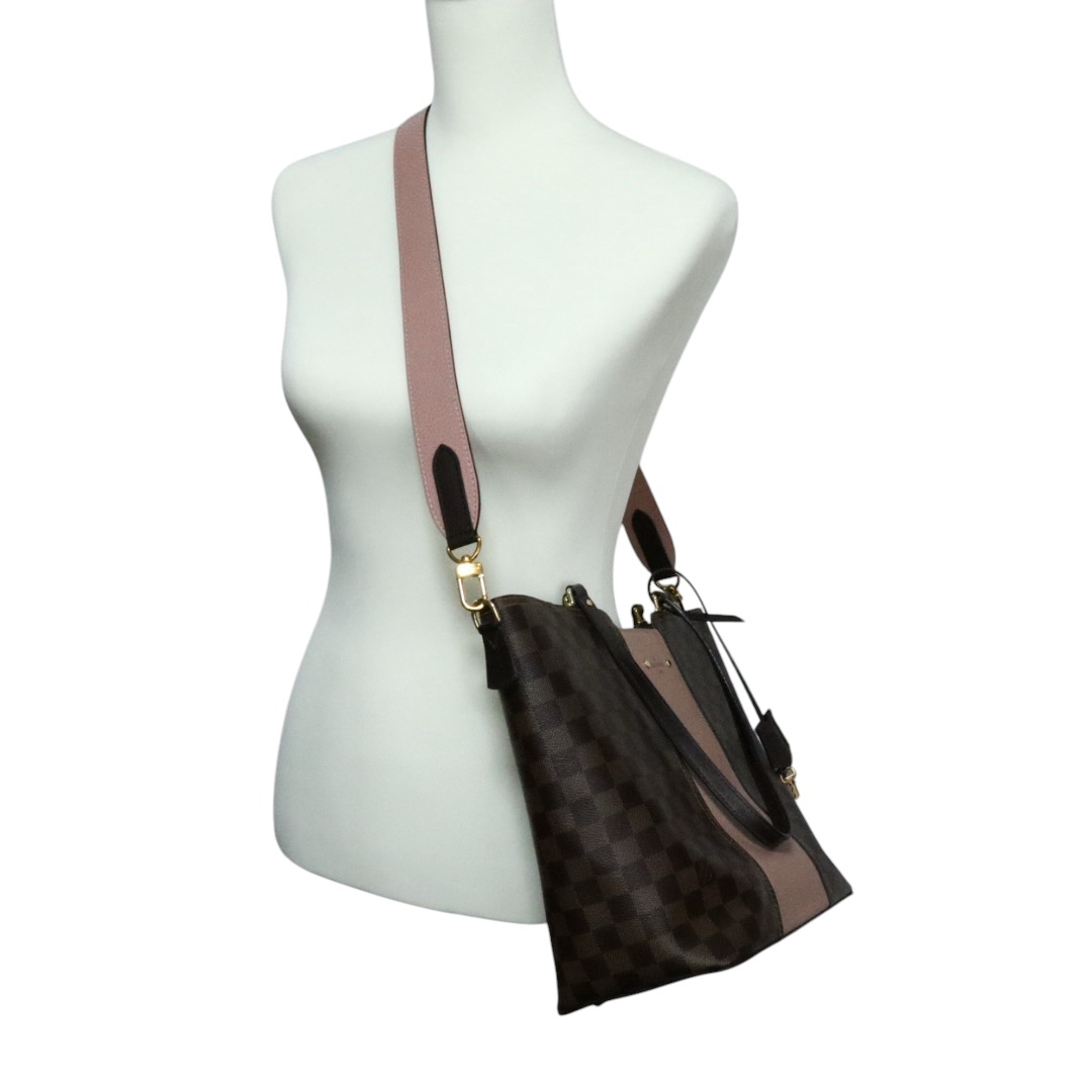 LOUIS VUITTON - 美品 ヴィトン ダミエ ジャージー 2way バッグ LOUIS VUITTON - 美品 ヴィトン ダミエ ジャージー 2way バッグ