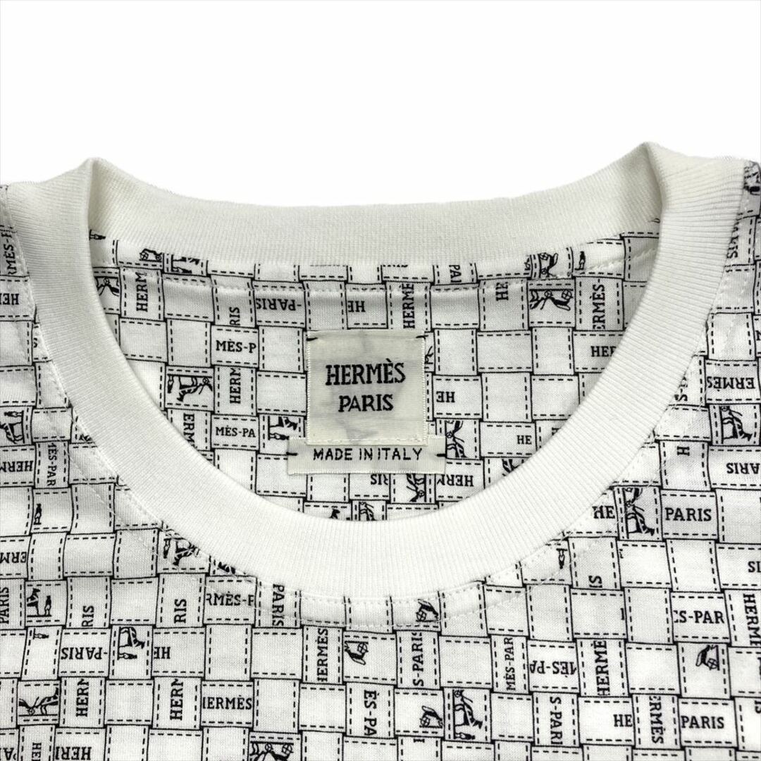 HERMES - エルメス HERMES ボルデュックチェック マイクロT HERMES - エルメス HERMES ボルデュックチェック マイクロT