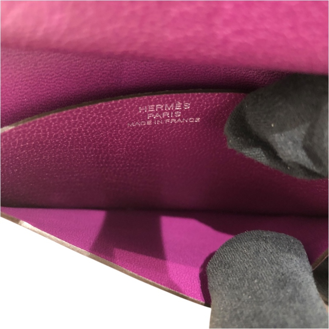 HERMES - エルメス HERMES ベアンミニ レザン/シルバー金具 HERMES - エルメス HERMES ベアンミニ レザン/シルバー金具