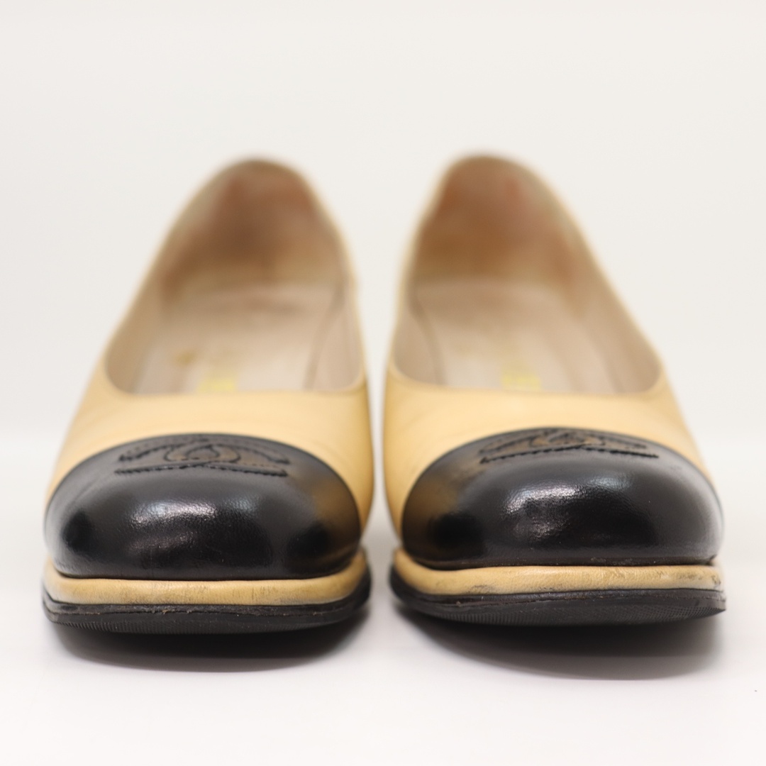 CHANEL - IT1LXP4398JC CHANEL シャネル パンプス バイカラー CHANEL - IT1LXP4398JC CHANEL シャネル パンプス バイカラー