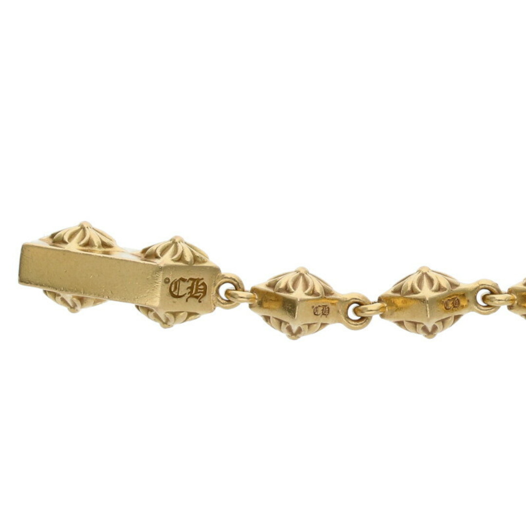 Chrome Hearts - クロムハーツ 22K PYRAMID PLS LNK TINY Chrome Hearts - クロムハーツ 22K PYRAMID PLS LNK TINY