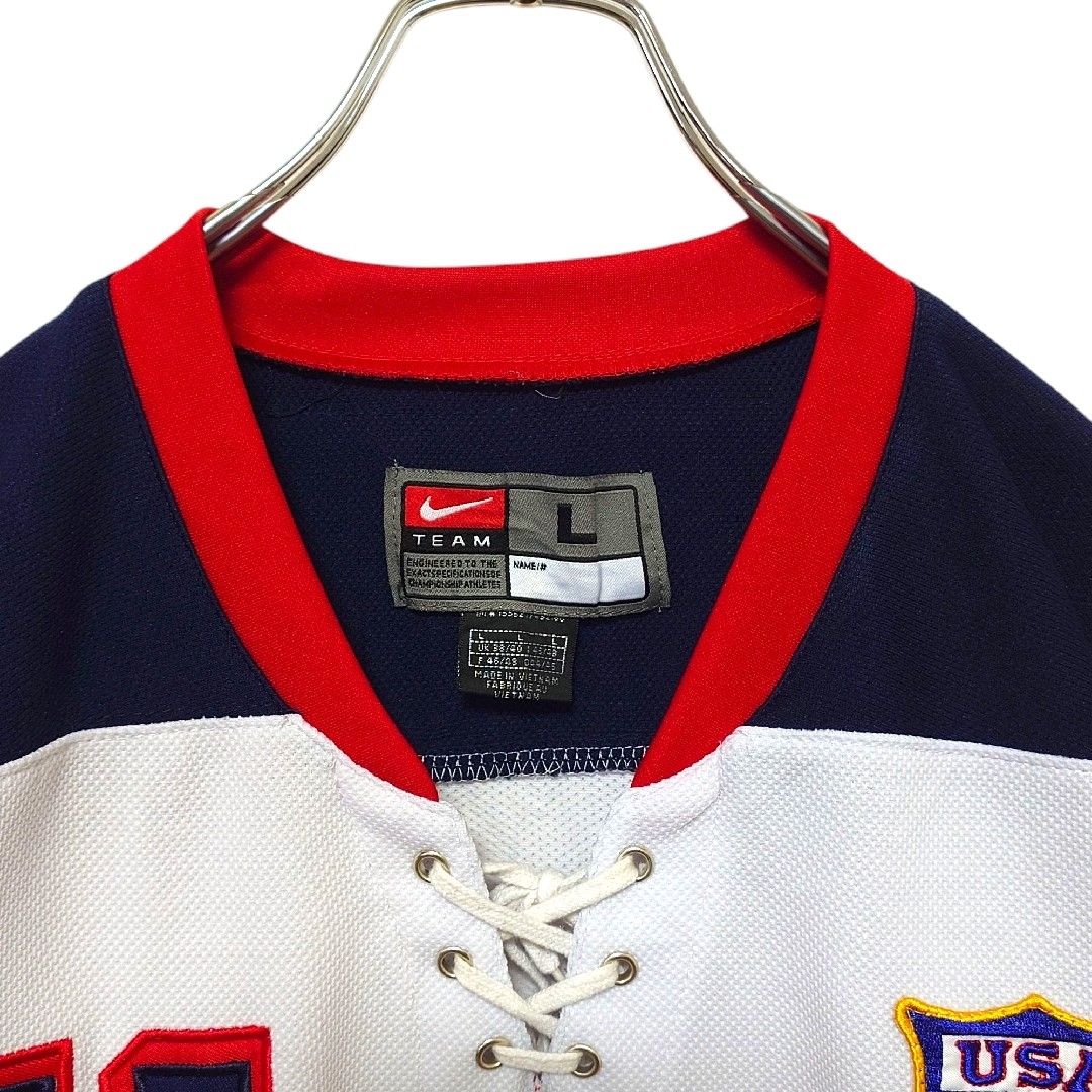 NIKE - 【NIKE】希少 OLYMPIC USA代表 ホッケーゲームシャツ A NIKE - 【NIKE】希少 OLYMPIC USA代表 ホッケーゲームシャツ A
