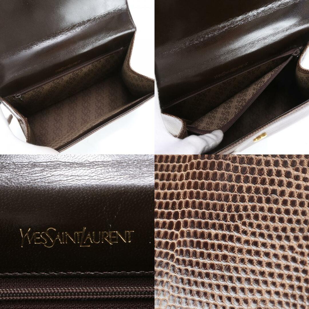 SAINT LAURENT - 極美品 YSL イヴ サンローラン トップハンドル SAINT LAURENT - 極美品 YSL イヴ サンローラン トップハンドル