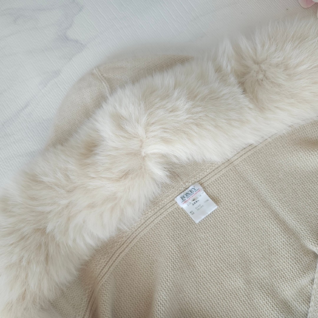 FOXEY BOUTIQUE - 希少FOXEY BOUTIQUE カシミア100%フォックス FOXEY BOUTIQUE - 希少FOXEY BOUTIQUE カシミア100%フォックス
