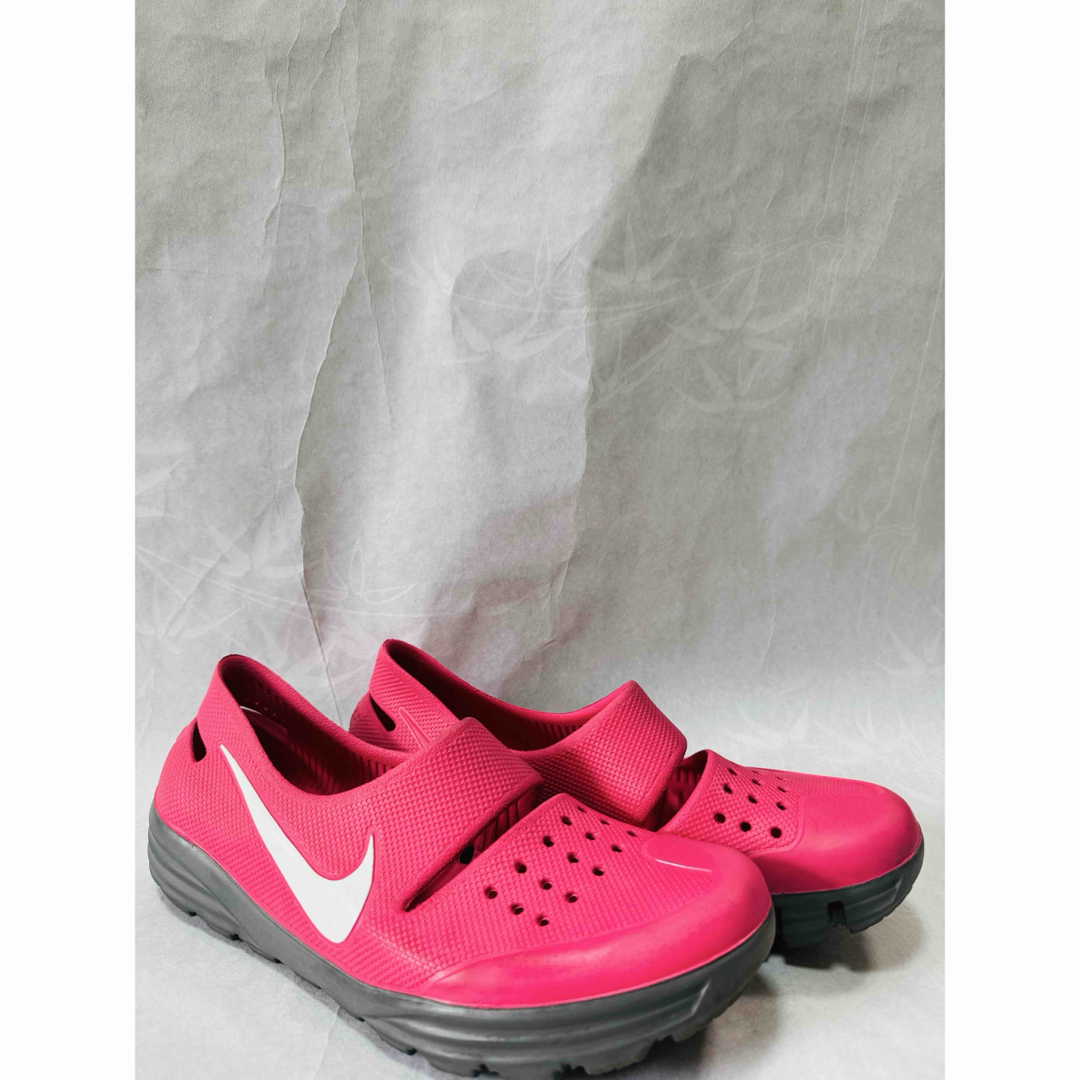 NIKE - 廃盤 NIKE ソーラーソフトサンダル 27cm ピンク ユニ NIKE - 廃盤 NIKE ソーラーソフトサンダル 27cm ピンク ユニ