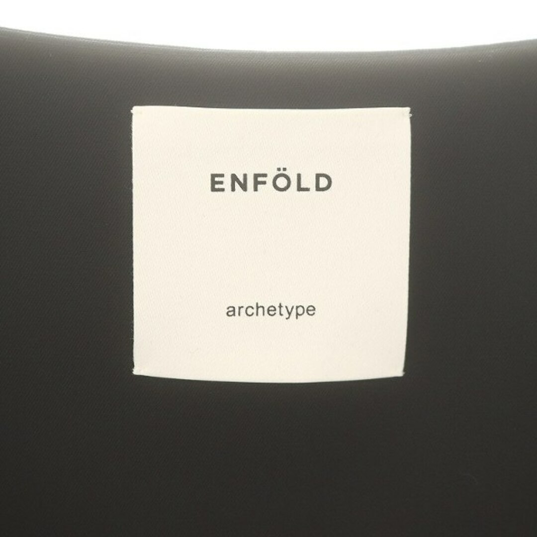 ENFOLD - エンフォルド 25SS SQUARE-NECK VEST ベスト 前開き 38 ENFOLD - エンフォルド 25SS SQUARE-NECK VEST ベスト 前開き 38