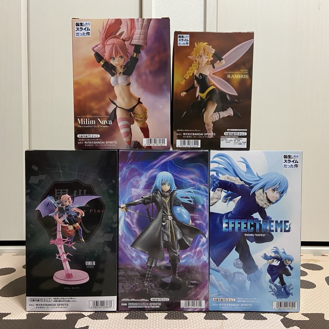 転スラ 5体セット 転生したらスライムだった件 フィギュア 転スラ 5体セット 転生したらスライムだった件 フィギュア
