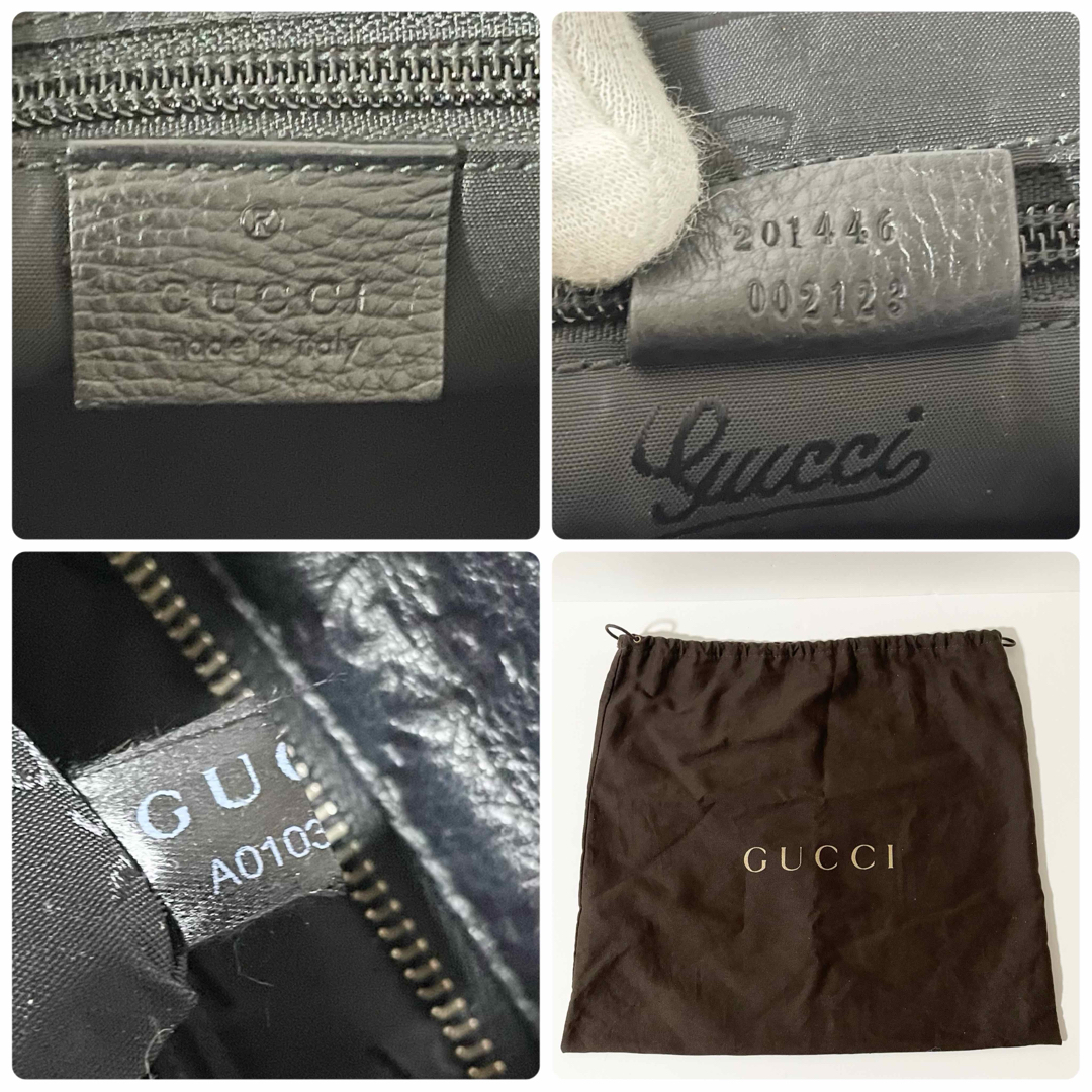 GUCCI - 【極美品】グッチ シマ レザー ショルダーバッグ GUCCI - 【極美品】グッチ シマ レザー ショルダーバッグ