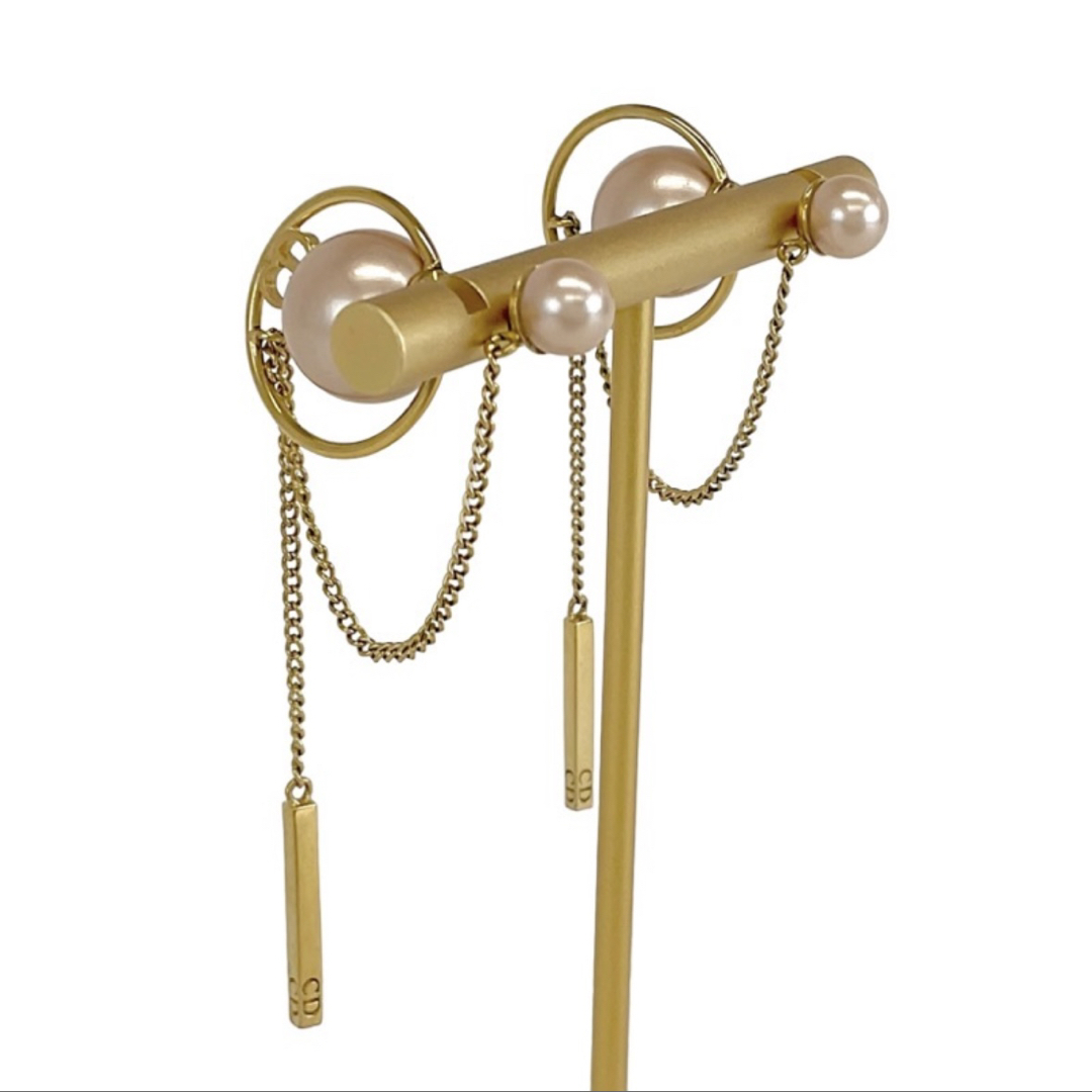 Christian Dior - 【美品】Dior ディオール ピアス ゴールド Christian Dior - 【美品】Dior ディオール ピアス ゴールド