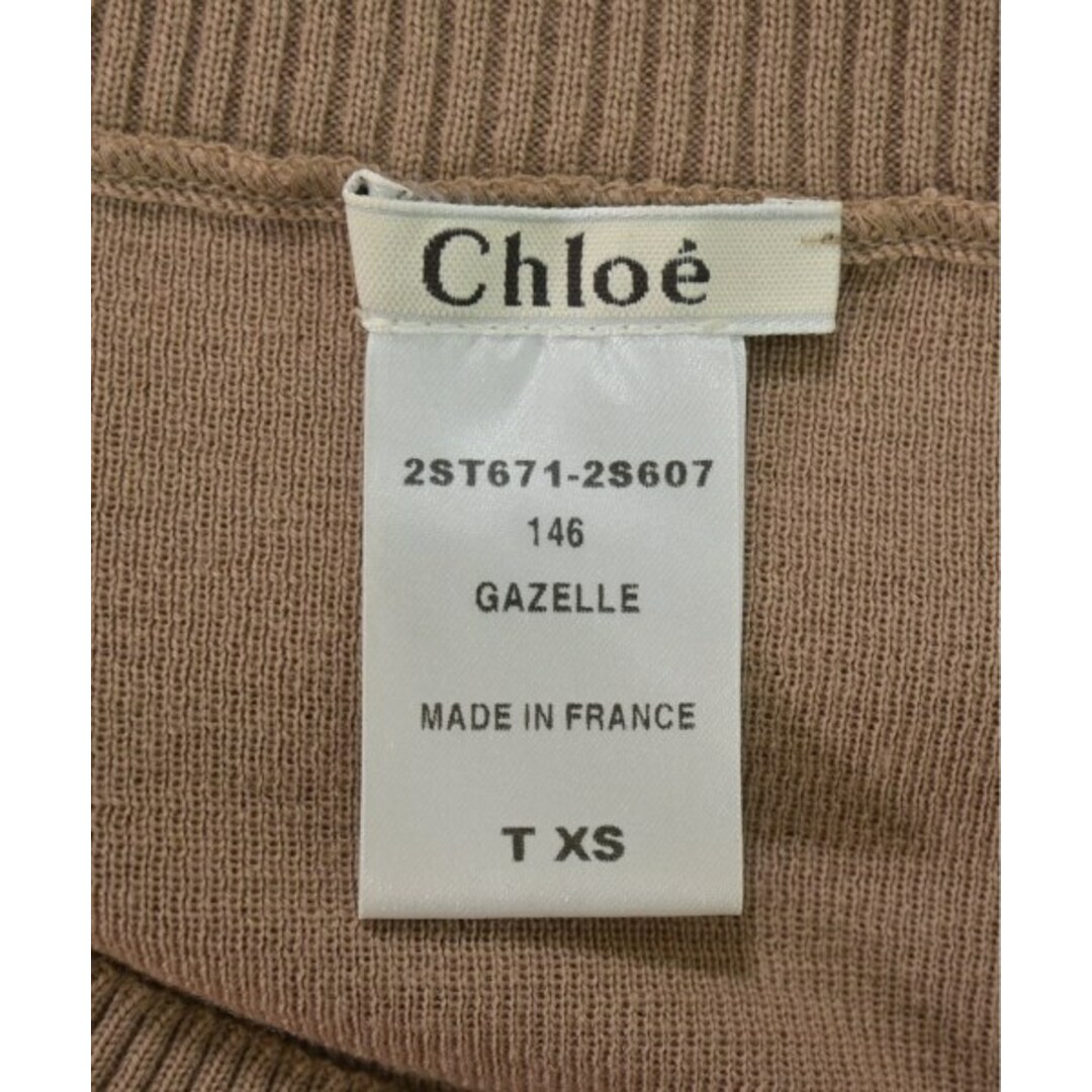 Chloe - Chloe クロエ ニット・セーター XS ベージュ 【古着 Chloe - Chloe クロエ ニット・セーター XS ベージュ 【古着