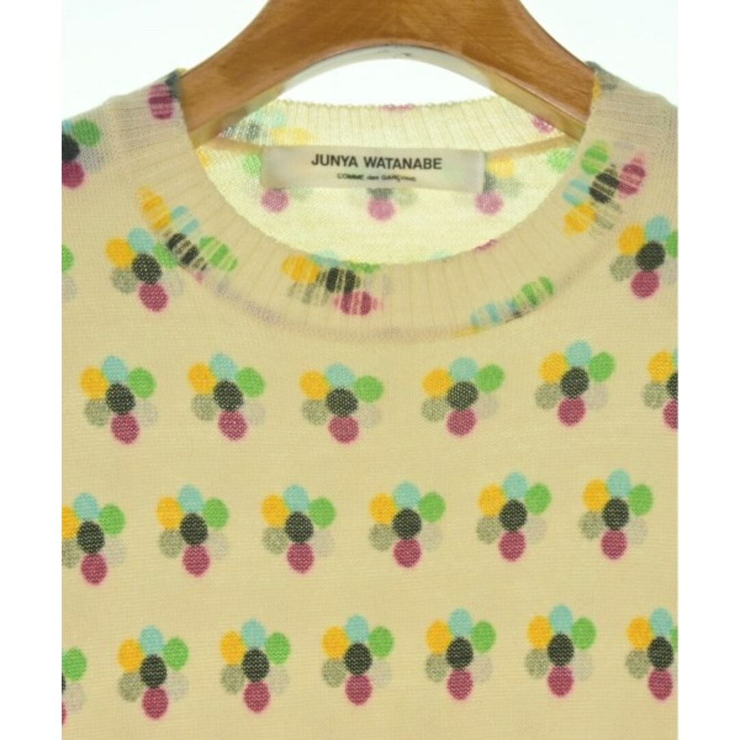 JUNYA WATANABE - JUNYA WATANABE ワンピース M ベージュxピンク JUNYA WATANABE - JUNYA WATANABE ワンピース M ベージュxピンク