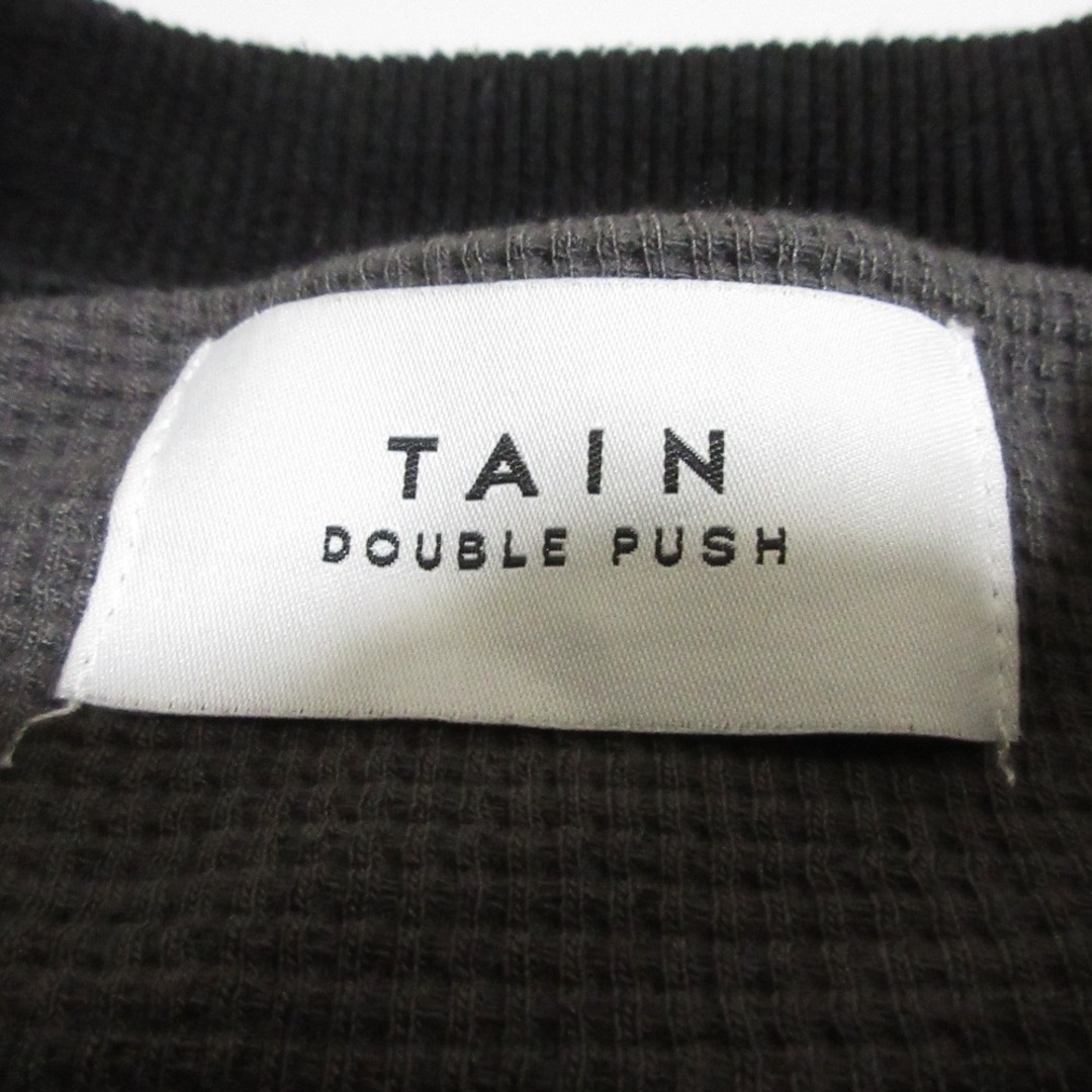 美品 24AW TAIN DOUBLE PUSH タインダブルプッシュ WAFFLE CREW 美品 24AW TAIN DOUBLE PUSH タインダブルプッシュ WAFFLE CREW