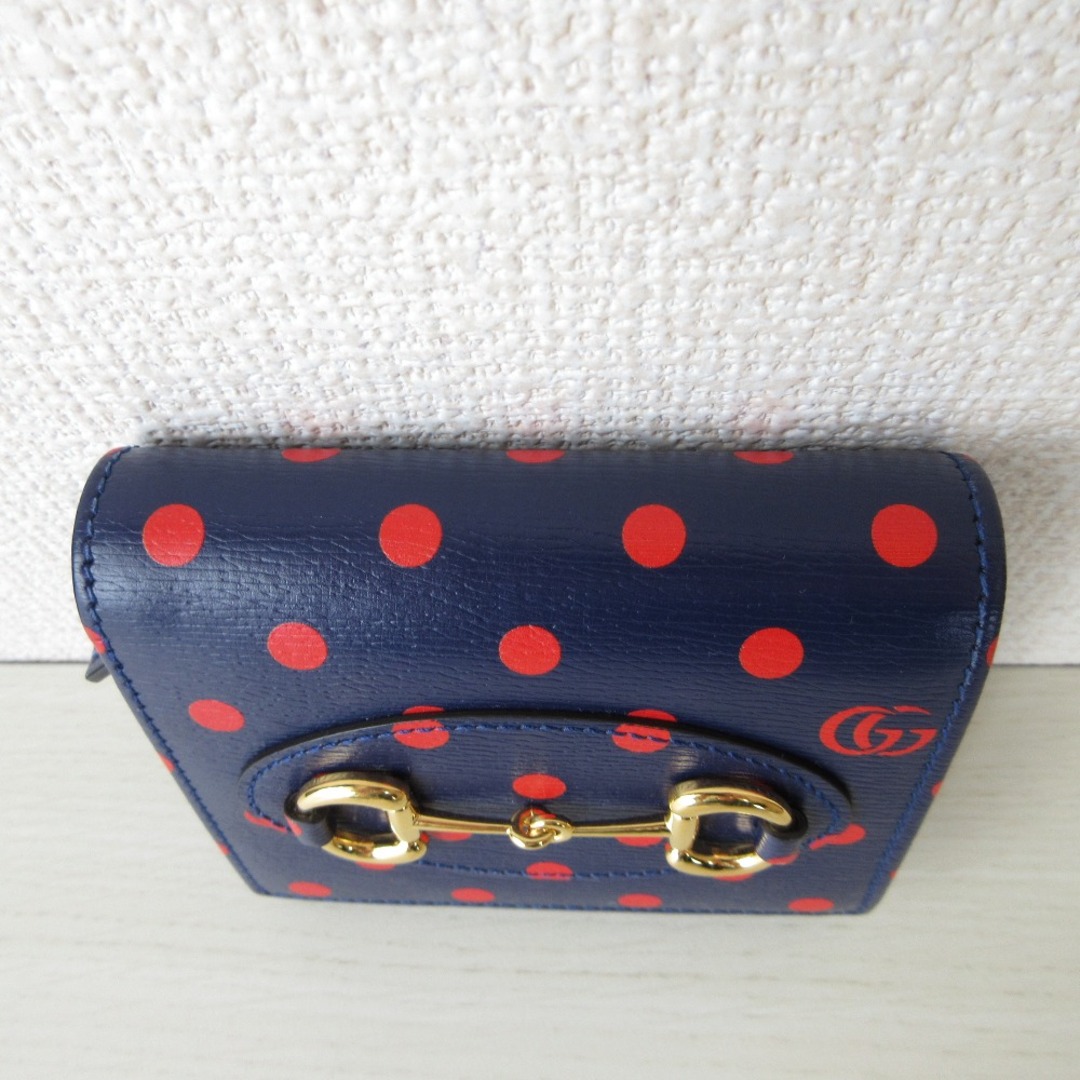 GUCCI - 美品 GUCCI グッチ ホースビット ポルカドット GUCCI - 美品 GUCCI グッチ ホースビット ポルカドット