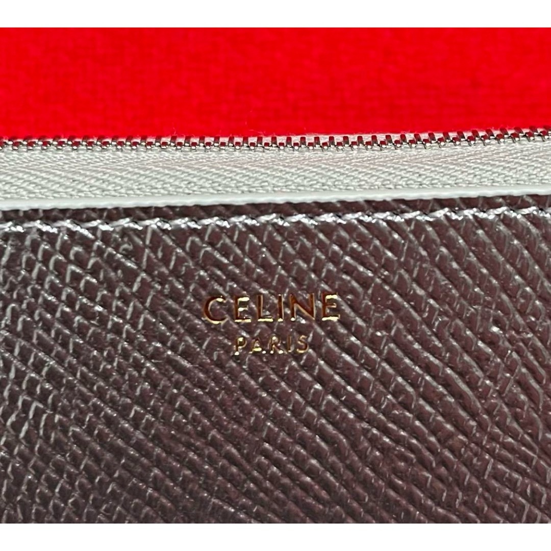 CELINE - 新品正規 CELINE セリーヌ 金運開運 ロゴ 折り財布 CELINE - 新品正規 CELINE セリーヌ 金運開運 ロゴ 折り財布