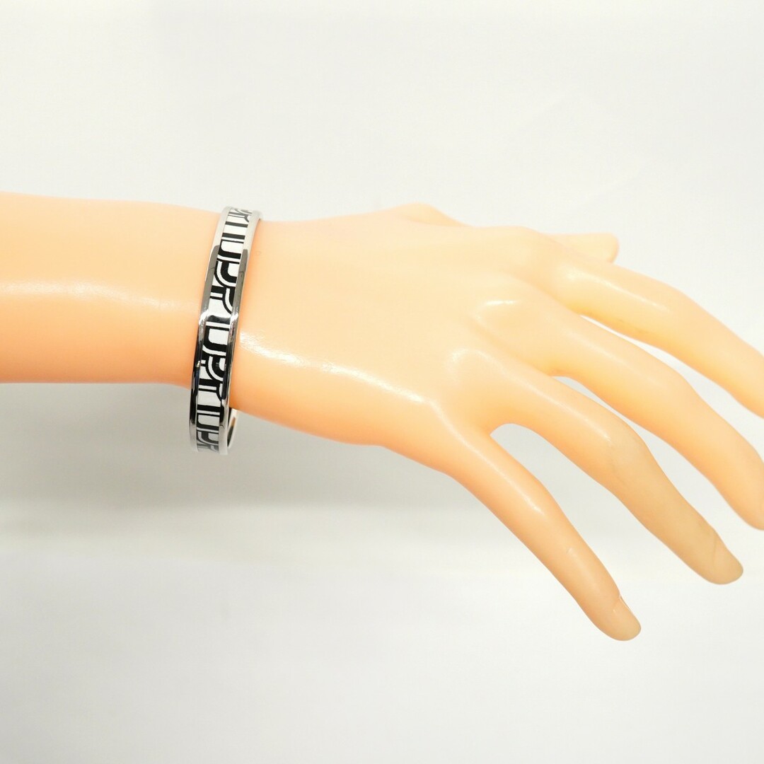 HERMES - 【5jcb0982】エルメス バングル エマイユPM メタル HERMES - 【5jcb0982】エルメス バングル エマイユPM メタル