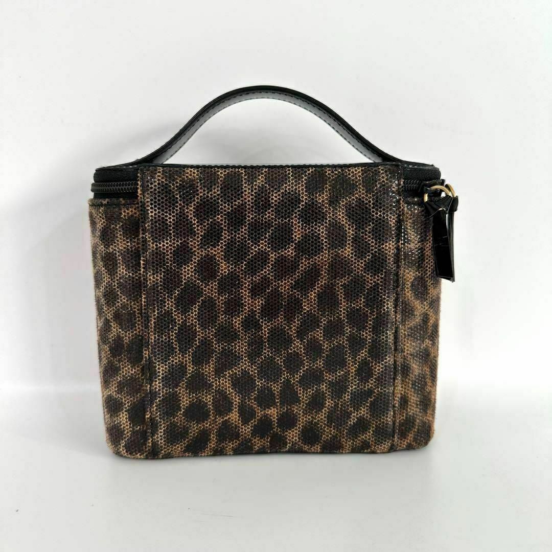 LOEWE - 極美品 ロエベ LOEWE バニティ ハンドバッグ ヒョウ柄 LOEWE - 極美品 ロエベ LOEWE バニティ ハンドバッグ ヒョウ柄